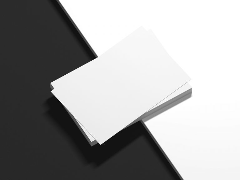 Stack of Posters Mockup For Branding - Poster Mockup